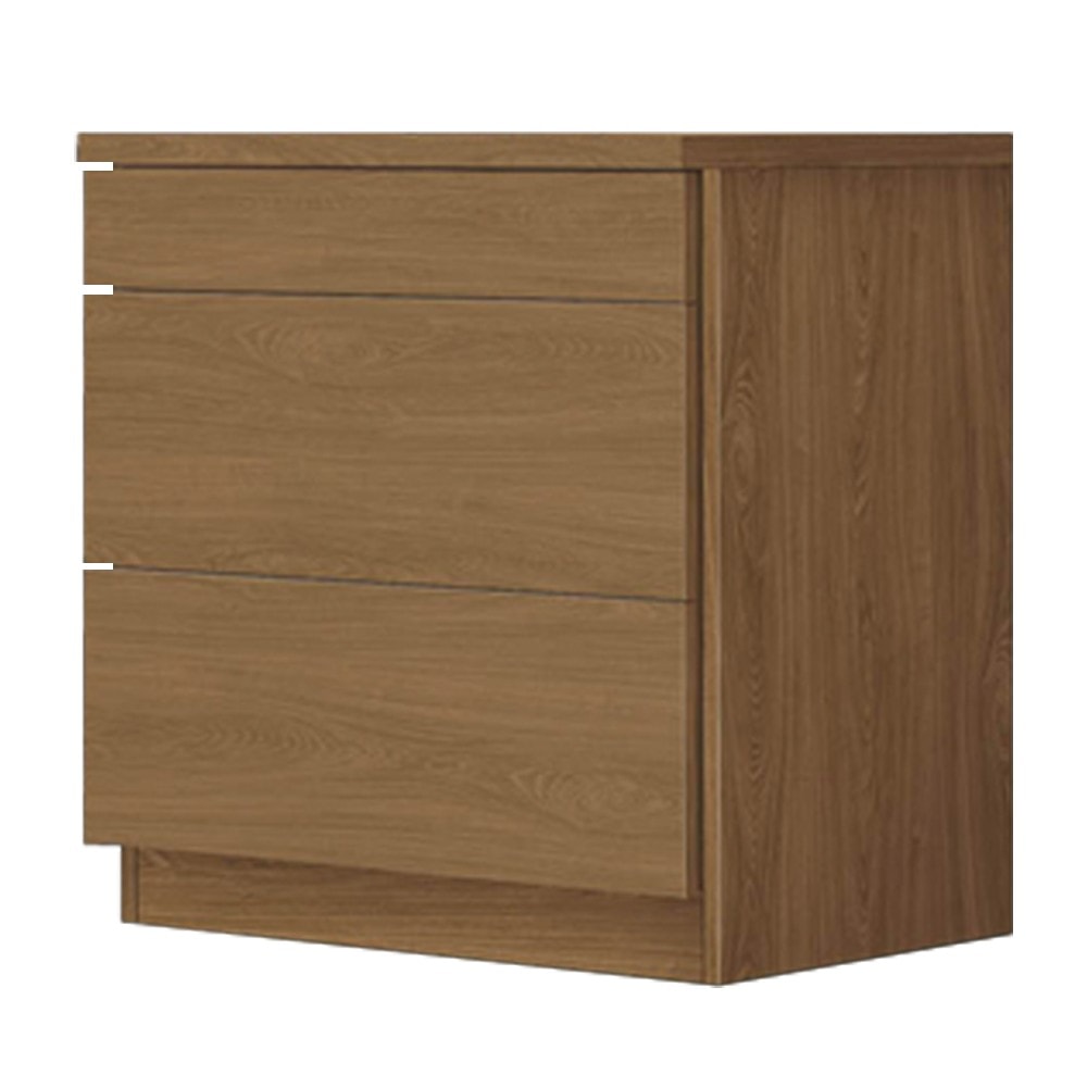 Mesa de Cabeceira 3 Gavetas Versátile Box F08 Freijo - Mpozenato ...